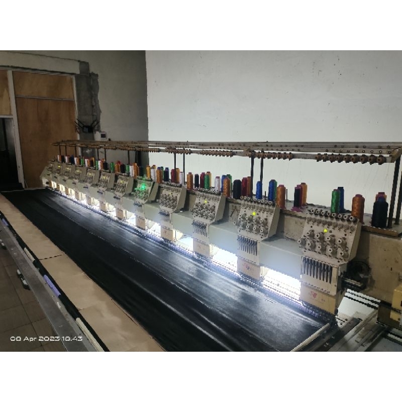 Jual mesin bordir komputer 12 kepala bergaransi | Shopee Indonesia