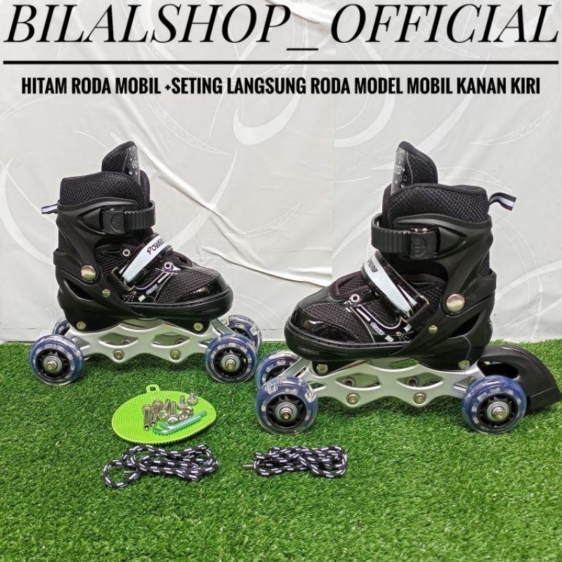 Jual SEPATU RODA ANAK FULLSET PENGAMAN SIKUT LUTUT TANGAN DAN HELM ...