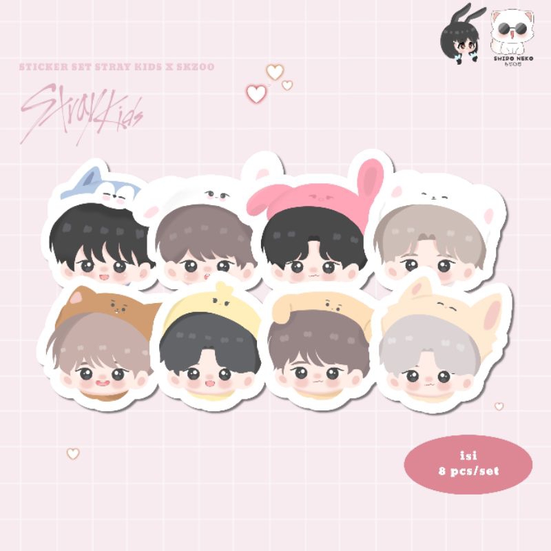 Jual sticker set stray kids x skzoo chibi | Shopee Indonesia