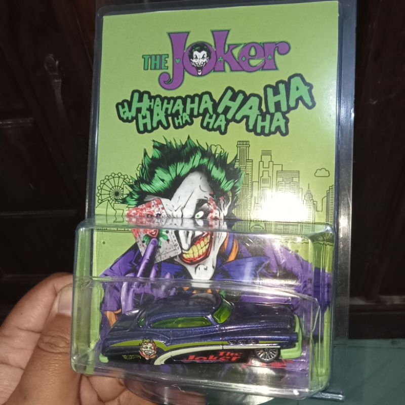 Jual Custom Card The Joker RARE So Fine Purple Hw Hot Wheels Hotwheels ...