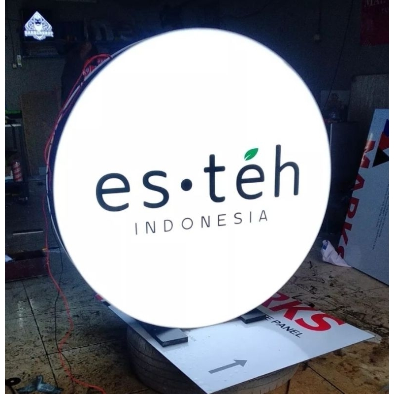 Jual Neonbox Bulat Diameter 100cm | Shopee Indonesia