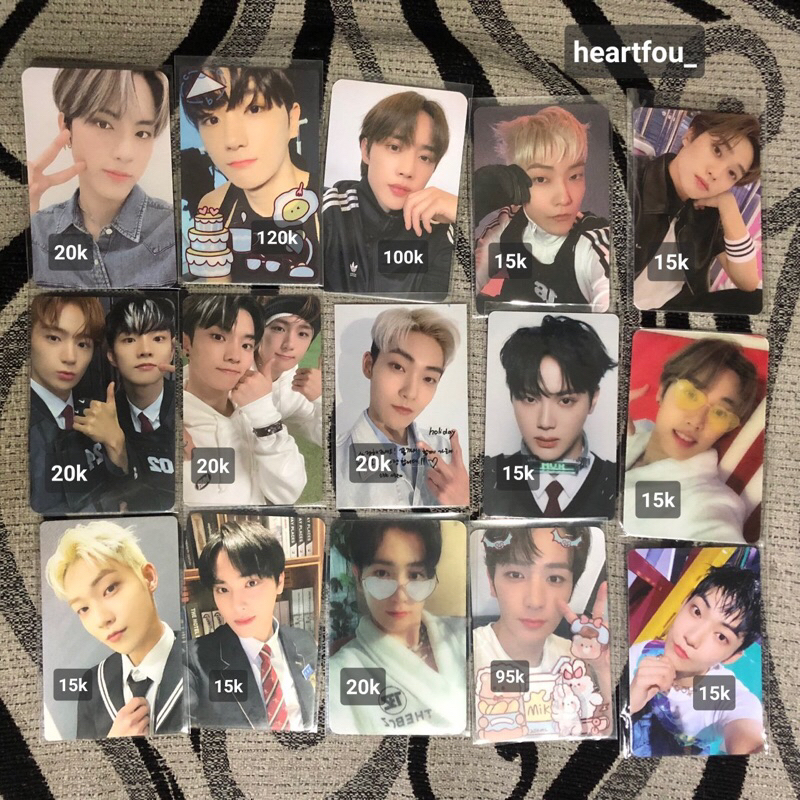Jual photocard the boyz eric hyunjae sunwoo kevin haknyeon jacob Q ...