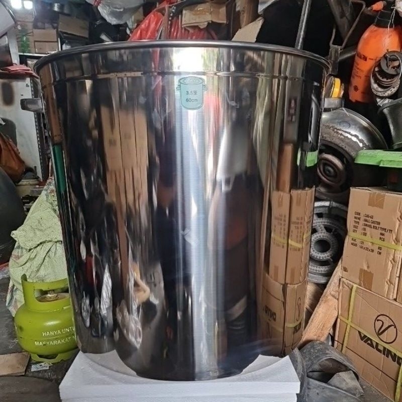 Jual tong air stainless steel asli 60x60 cm panci air dandang aiir ...