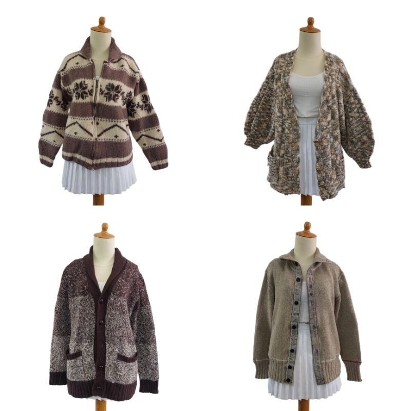 Jual Oversized Outer - Knit Cardigan - Rajut - Graphic Sweater - Vest ...