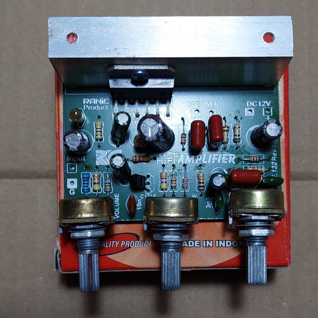 Jual KIT MINI AMPLIFIER TDA 2004 40W 12V MONO DC | Shopee Indonesia