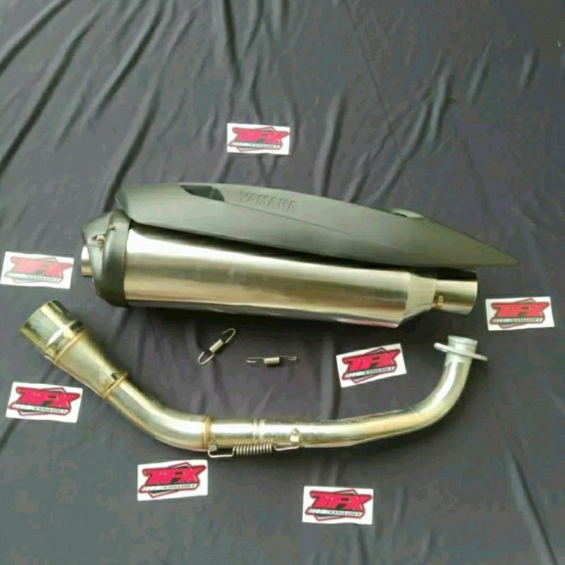 Jual KNALPOT STANDAR RACING ROB1 MOTOR NMAX AEROX PCX VARIO BEAT ADV ...