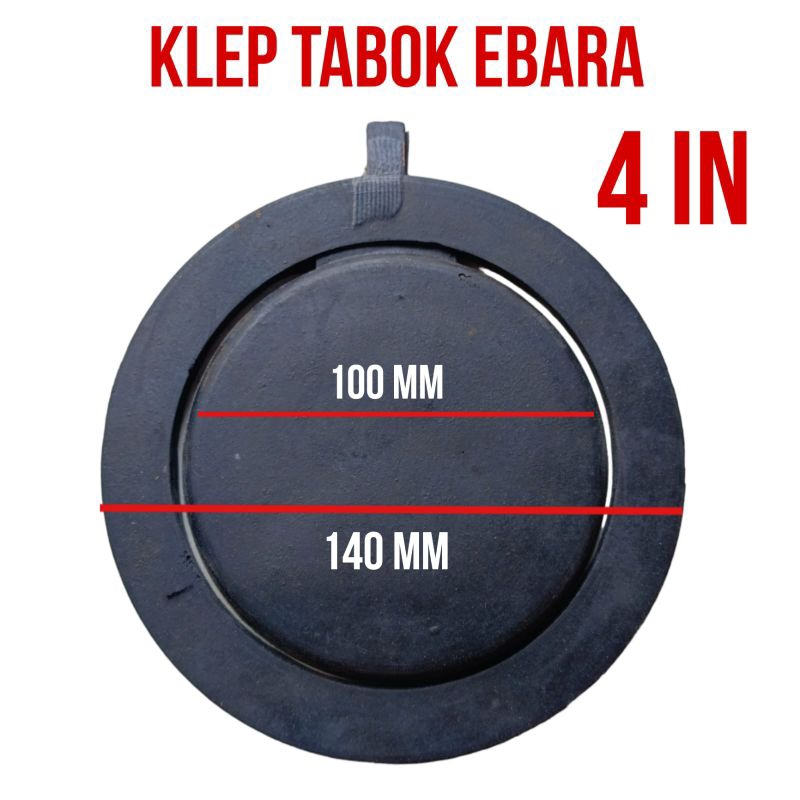 Jual Klep Tabok Ebara 4 Inchi klep mesin pompa Air | Shopee Indonesia