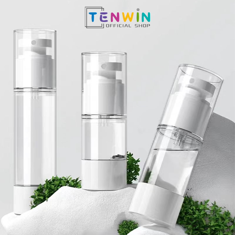 Jual Botol Airless Pump Botol Lotion 15ml 30ml 50ml 80ml 100ml-Tenwin ...