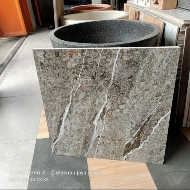 Jual Granit 60x60 Arna Nataya Dark grey | Shopee Indonesia