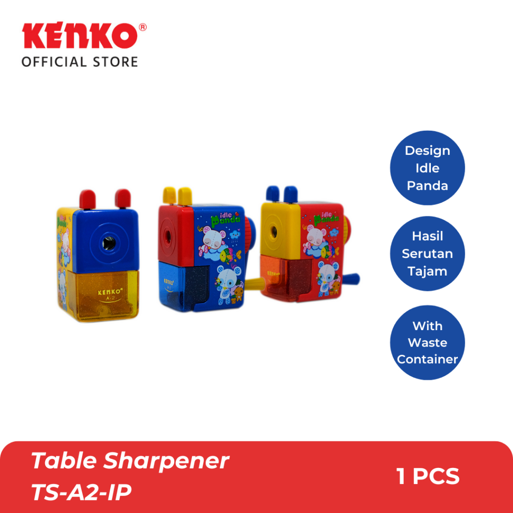 Jual KENKO TABLE SHARPENER RAUTAN/PERUNCING PENSIL A2-IP | Shopee Indonesia