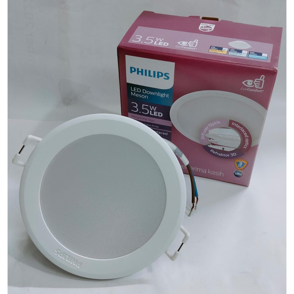 Jual LAMPU DOWNLIGHT LED PHILIPS 3,5WATT MESON INBOW | Shopee Indonesia