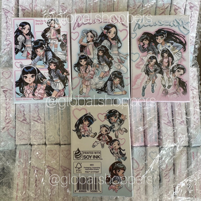 Jual NewJeans Get Up EP Weverse Version Album Original Korea Photocard ...