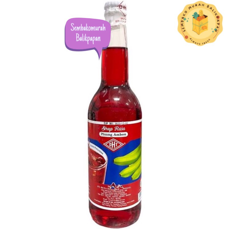 Jual sirup DHT pisang ambon khas makassar | Shopee Indonesia