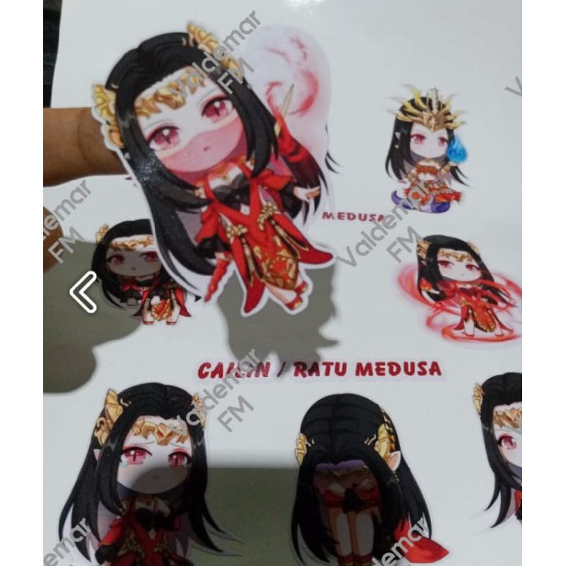 Jual Stiker Donghua Anime BTTH Ratu Medusa Cailin A4 isi 9pcs ... Jual Stiker Donghua Anime BTTH Ratu Medusa Cailin A4 isi 9pcs ...