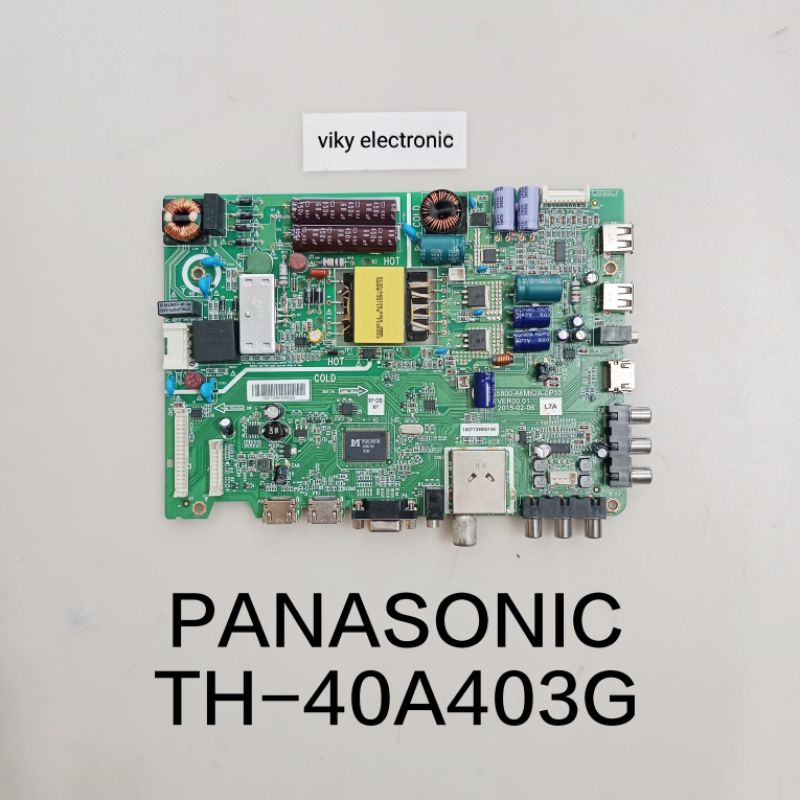 Jual PANASONIC TH-40A403G mainboard mb mobo modul mesin tv led ...