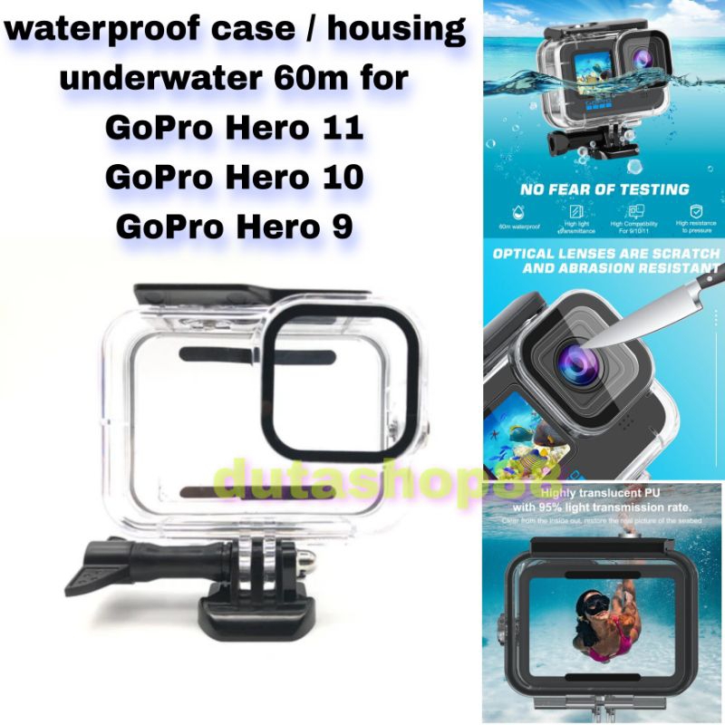 Jual underwater waterproof case housing protection 60M for GoPro Hero ...