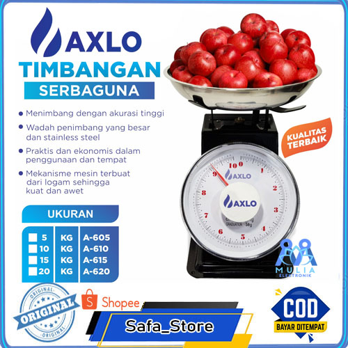 Jual Timbangan Duduk 20Kg Timbngan Buah/Timbangan Telur/Timbangan Dapur ...