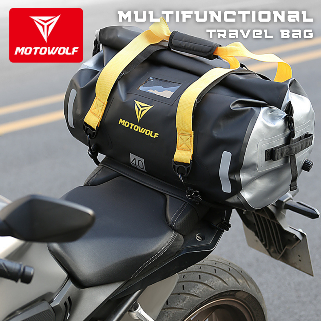 Jual Tas Motowolf Tas Touring Motor Tas Gym Tas Bagasi Portable Waterproof | Shopee Indonesia