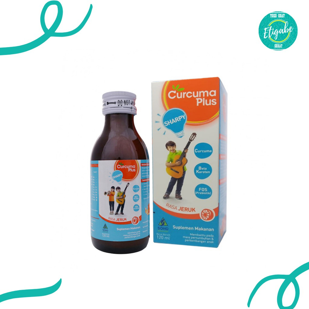 Jual Curcuma Plus Biru Sharpy Rasa Jeruk 60ml | Shopee Indonesia