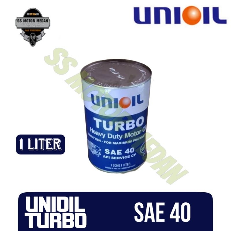 Jual OLI UNIOIL MESIN DIESEL SAE 40 (1 LITER) | Shopee Indonesia