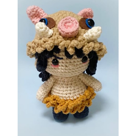 Jual { Amigurumi/ Crochet Pattern PDF File} inosuke | Shopee Indonesia