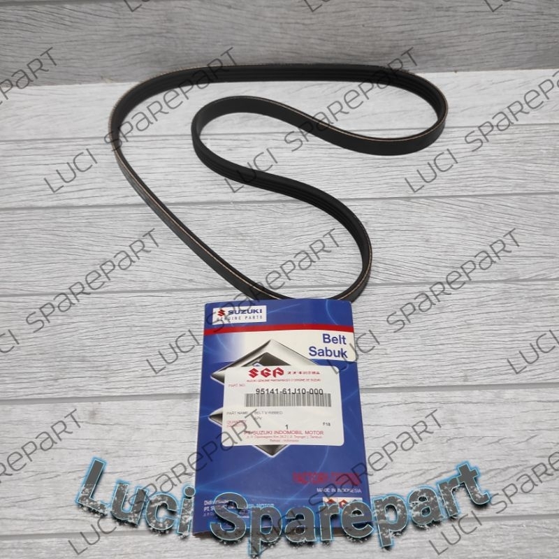 Jual Fanbelt V Belt Van Fan Belt Tali Kipas Suzuki APV Arena 4PK Original | Shopee Indonesia