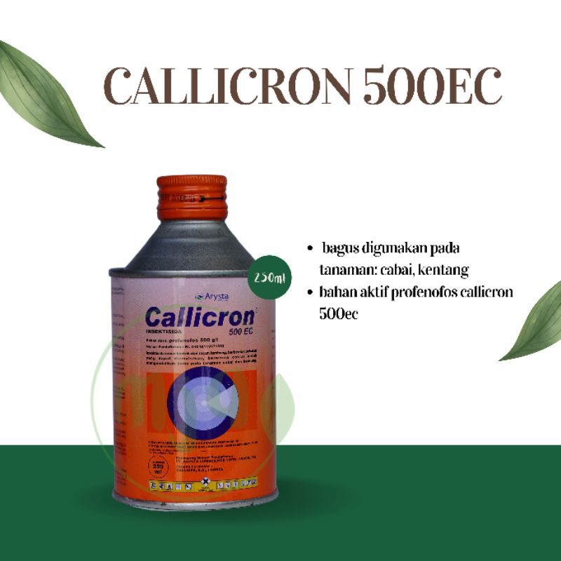 Jual insektisida callicron 500EC ISI 250ML | Shopee Indonesia