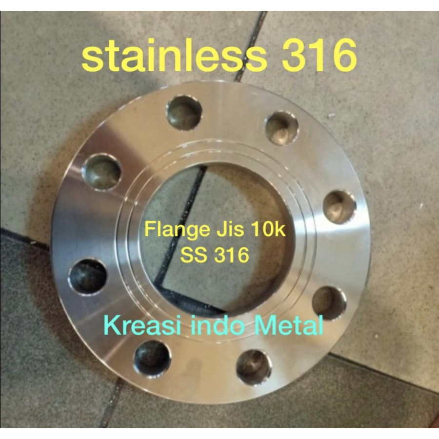 Jual 11/2" Flange Jis 10K SS 316 / 1,5 inch Stainless 10 K -Sus SS316 ...