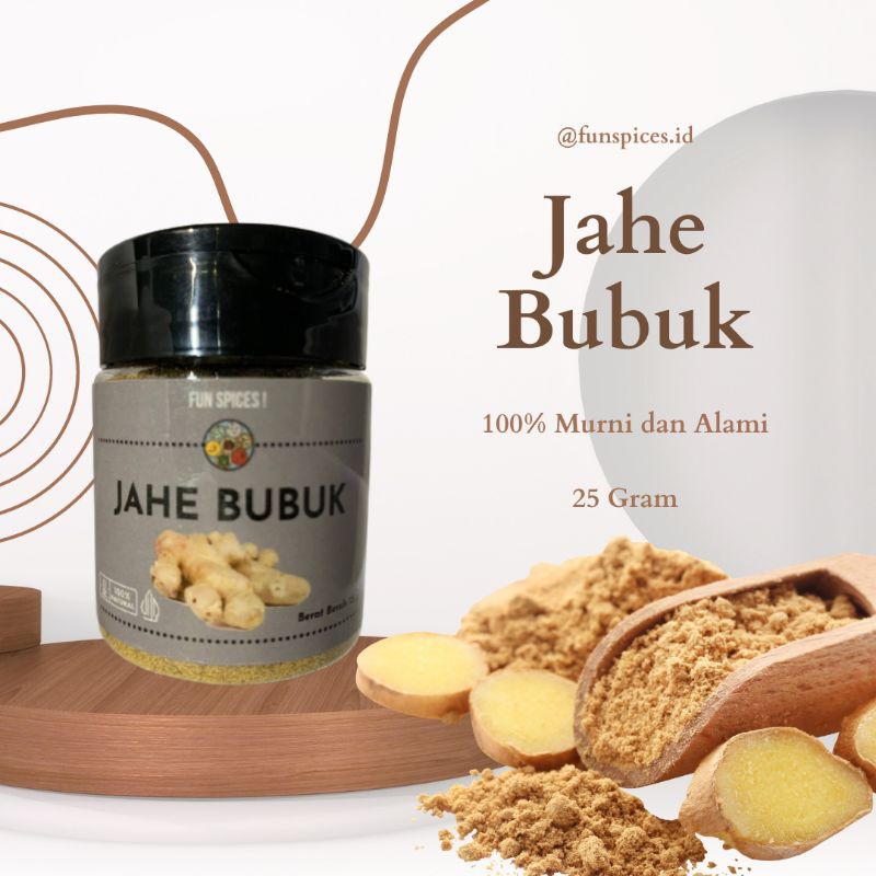 Jual Jahe Bubuk / Ginger Powder / Rempah Bubuk | Shopee Indonesia