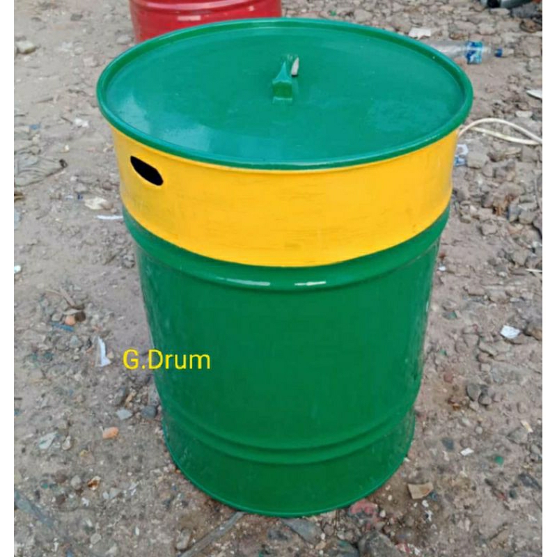 Jual tong/kaleng/Tong besi/drum besi/jerigen/drum besi 100 liter ...