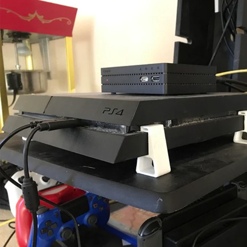 Jual Sony PlayStation 4 Fat Slim Pro Set 4x Console Risers Corner Feet ...