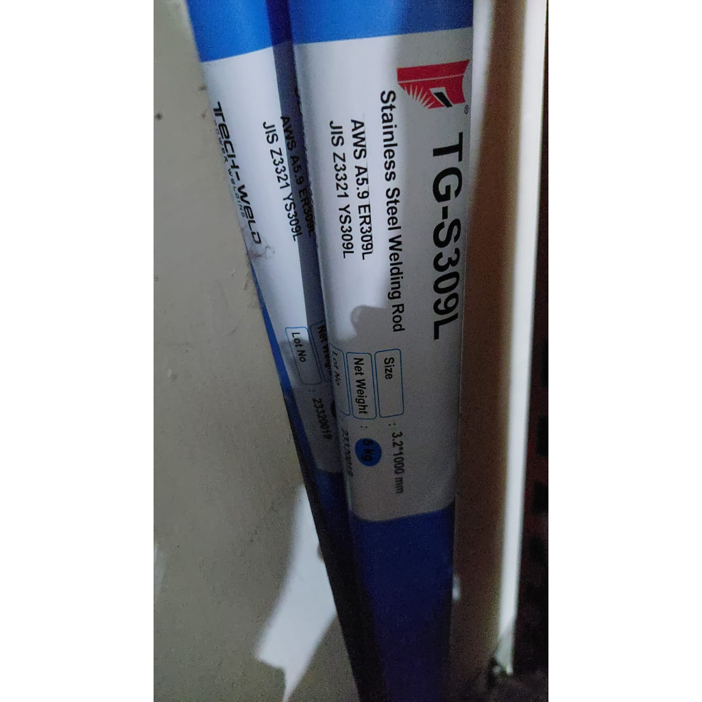 Jual Kawat Las Rod Wire Filler 3.2mm / Tig Argon Stainless Steel 309l 3 ...