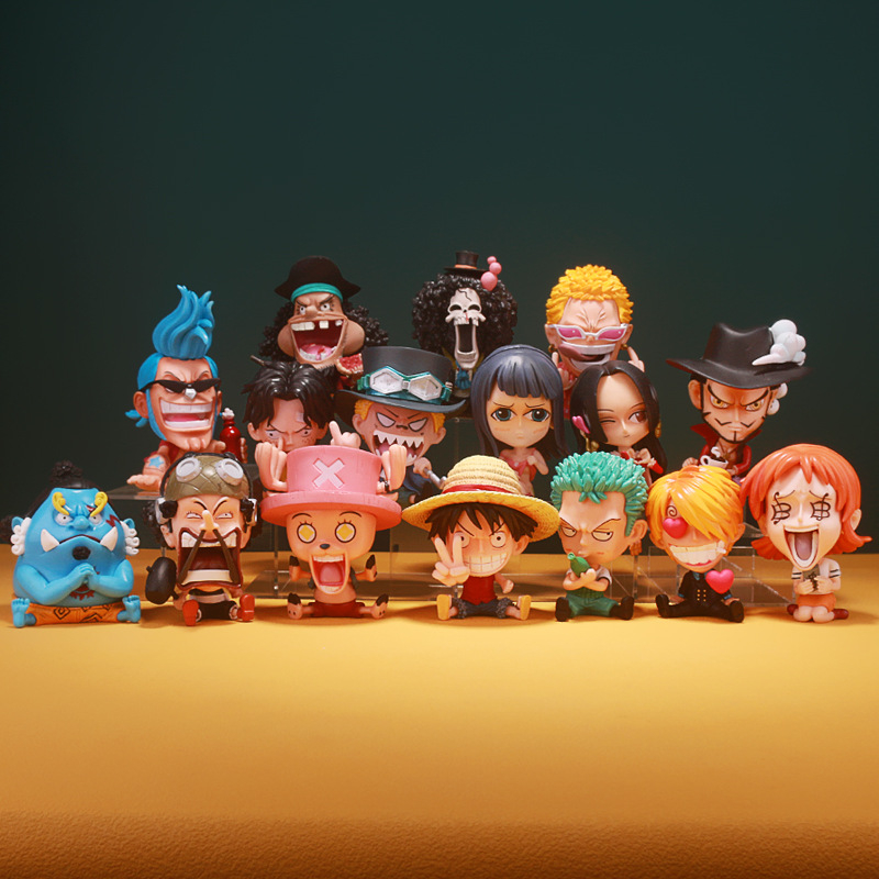 Jual ONE PIECE BIG HEAD - Action Figure Miniatur Pajangan Mainan Topper ...