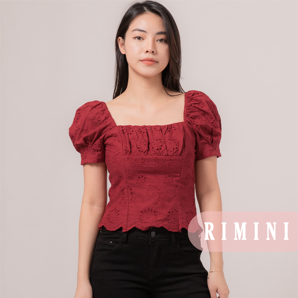 Jual RIMINI - Atasan Cewe Crop Top Dinner Sabrina Korean Style S-XL ...