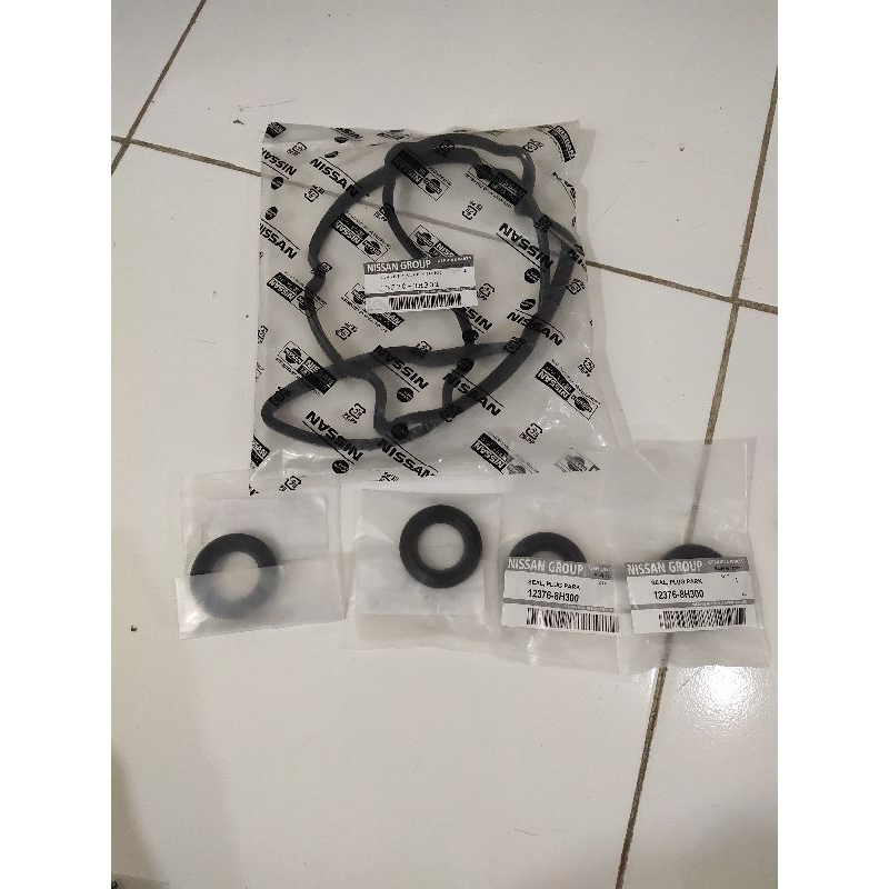 Jual Packing Tutup Klep Seal cover Valve Plus Seal Busi 1set Nissan Serena C24 Xtrail T30 1set ...