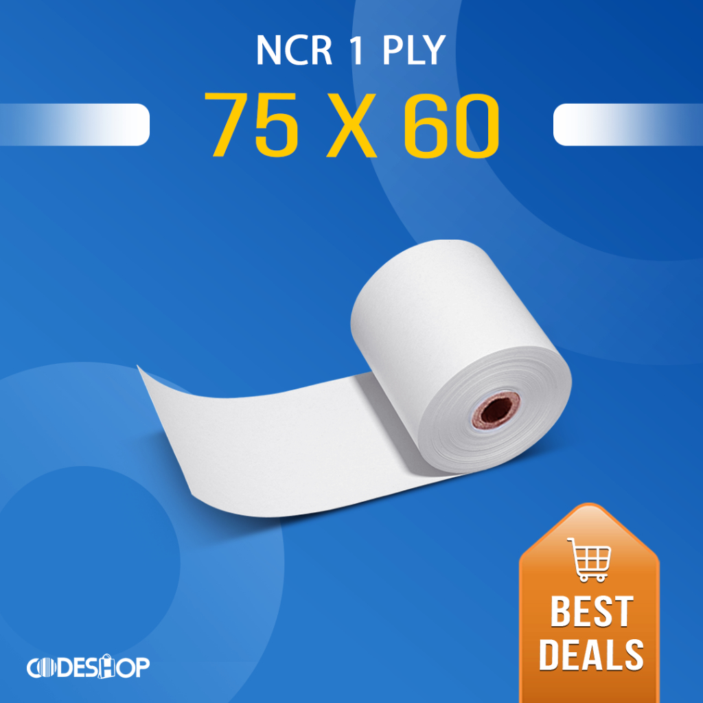 Jual Kertas NCR Ukuran 75x60 mm ( 1 Ply ) Struk Printer Dot Matrix ... Jual Kertas NCR Ukuran 75x60 mm ( 1 Ply ) Struk Printer Dot Matrix ...