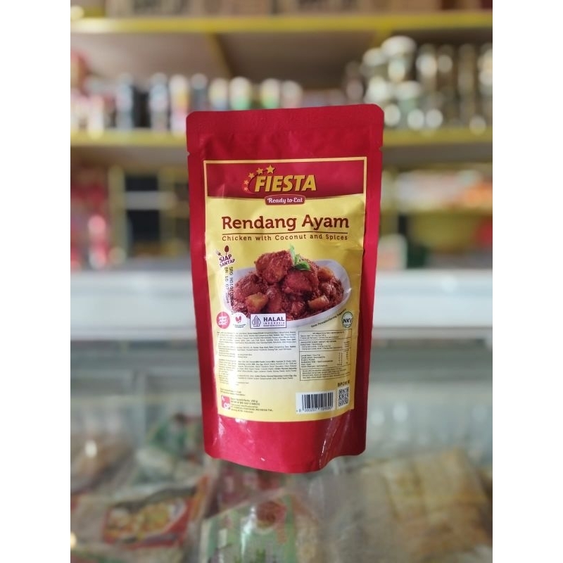 Jual FIESTA ready to eat Rendang Ayam 200g | Shopee Indonesia