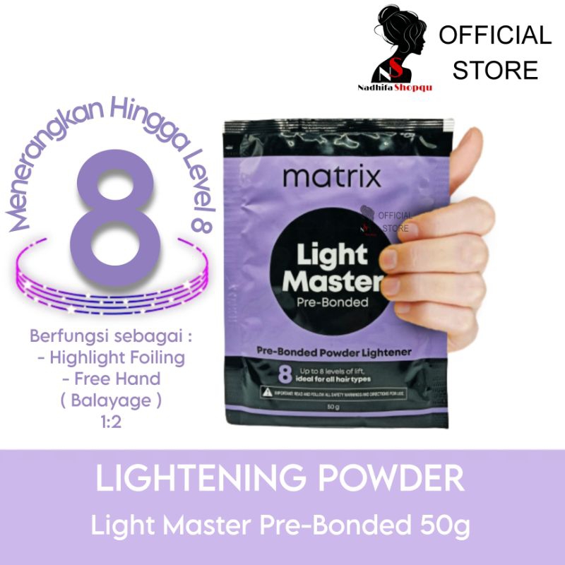 Jual Matrix Light Master Bleaching powder 50g | Shopee Indonesia