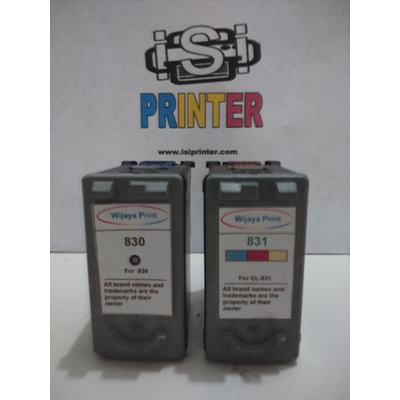 Jual Canon 830 Black / 831 Color Tinta Cartridge Compatible PG830 Hitam ...