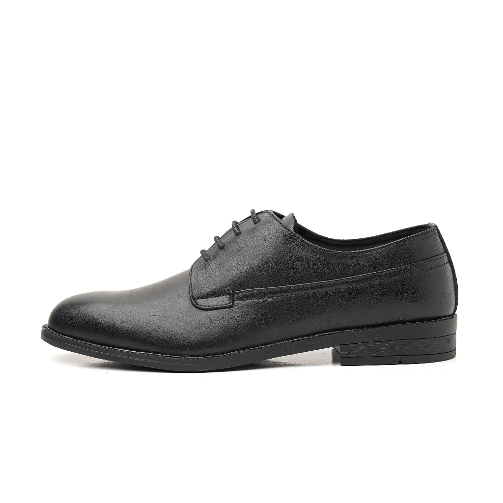 Jual Sepatu Kulit Pria Portee Goods Derby Captoe Wax Laces Lite Black ...