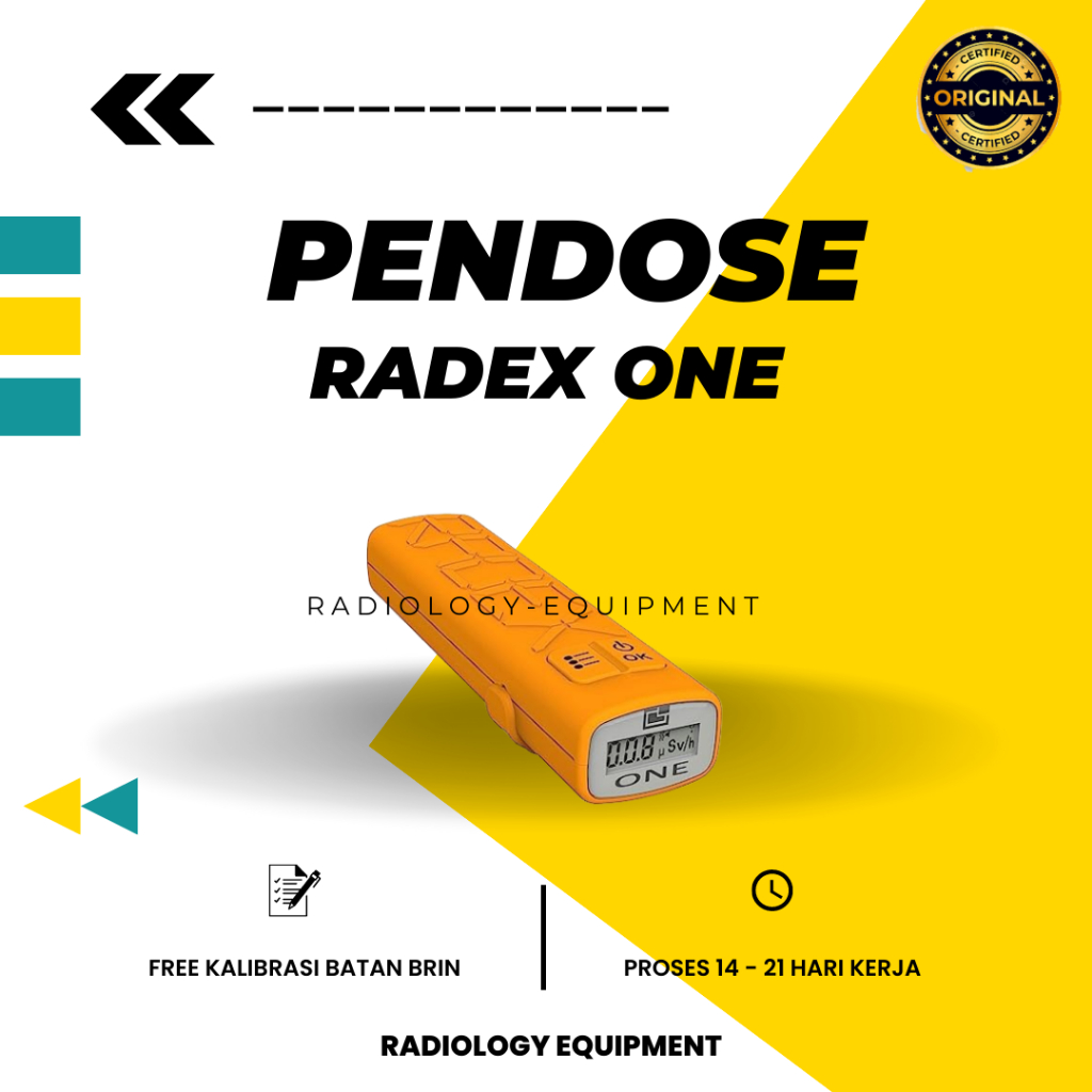 Jual PENDOSE DOSIMETER DIGITAL RADIOLOGI RONTGEN XRAY | Shopee Indonesia