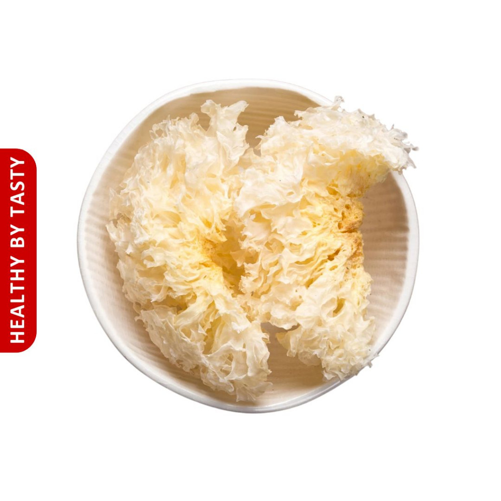 Jual Jamur Salju Putih Kering Bai Mu Er Snow White Fungus 40g | Shopee ...
