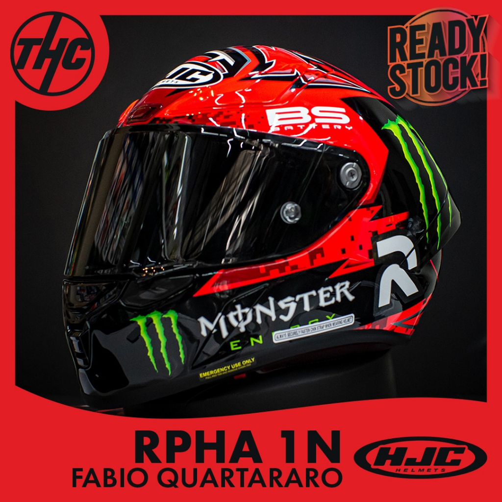 Jual HJC RPHA 1N FIM FABIO QUATARARO FULL FACE HELMET | Shopee Indonesia