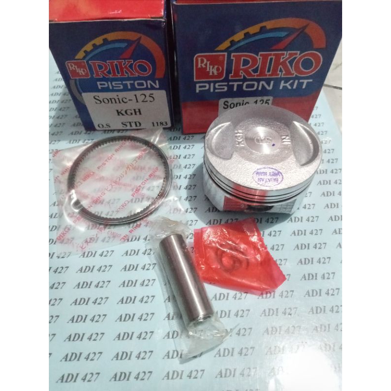 Jual PISTON KIT/SEHER SET RING HONDA SONIC LAMA PEN 13 CS1 /CS 1 OVER ...