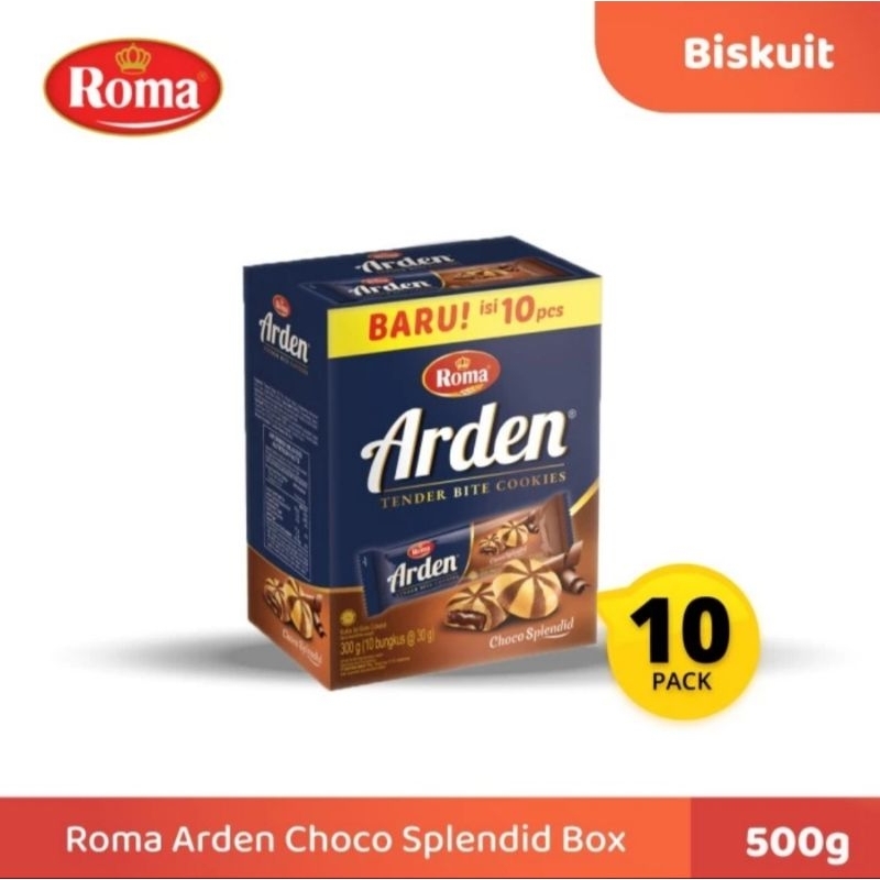 Jual Biskuit Roma Arden Choco Box 10 Sachet | Shopee Indonesia