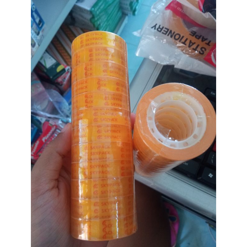 Jual ISOLASI KECIL MINI SKYPACK 12MM x 20Y | Shopee Indonesia