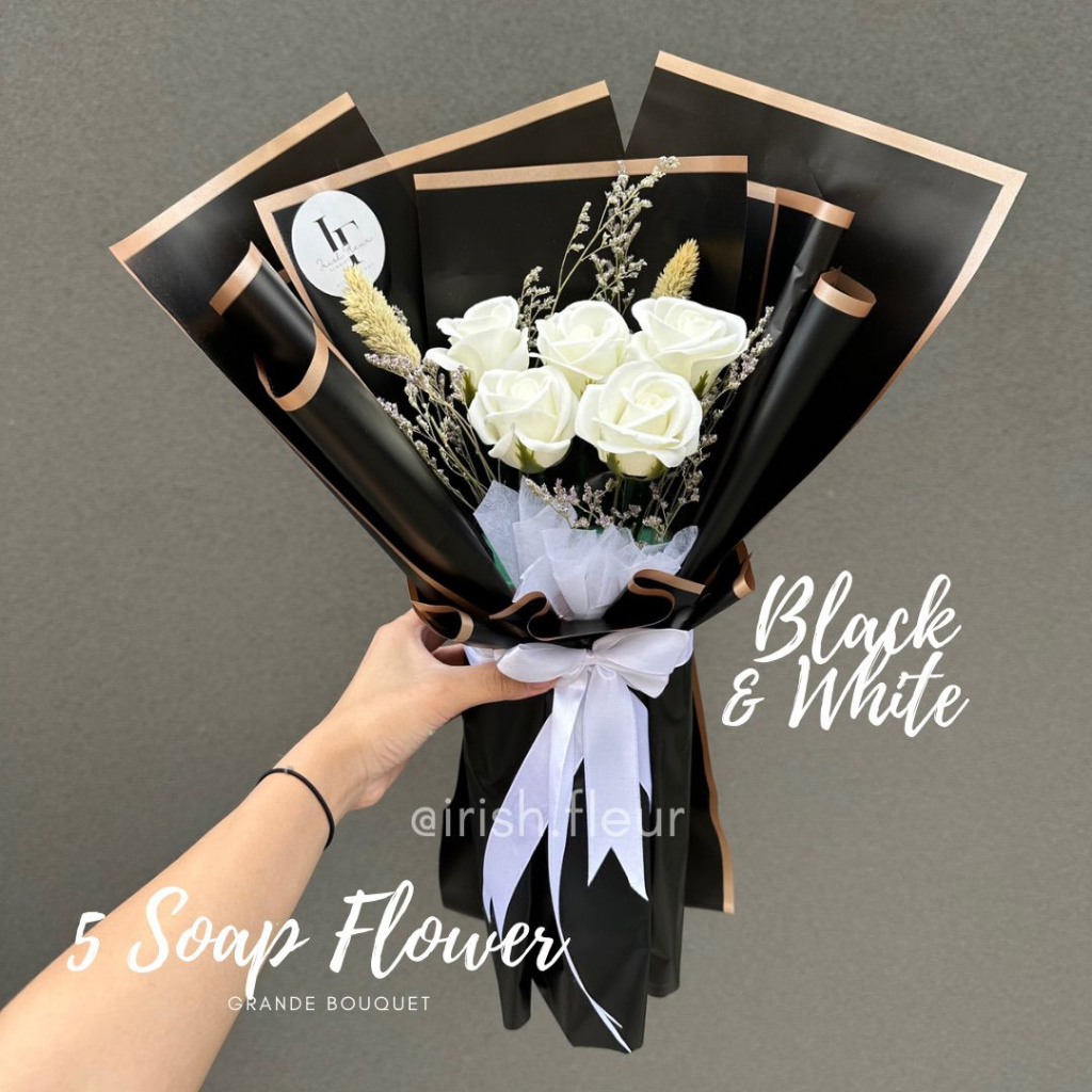 Jual IRISH.FLEUR Grande Soap Flower Bouquet / Buket Bunga Sabun / Buket ...
