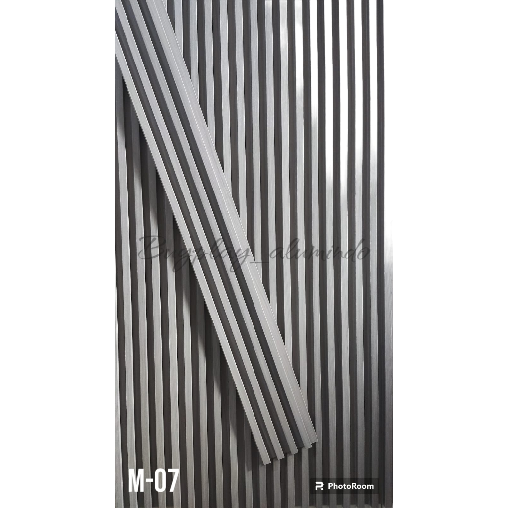 Jual WPC Wood Panel Partisi Kisi PVC Wallpanel Motif Kayu Uk 150cm x ...