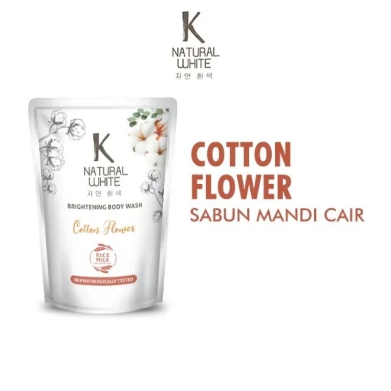 Jual K NATURAL White Sabun Mandi 400ml | Shopee Indonesia