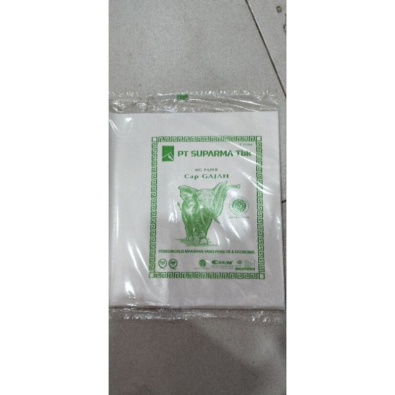 Jual KERTAS NASI PUTIH POLOS ISI 100LEMBAR | Shopee Indonesia